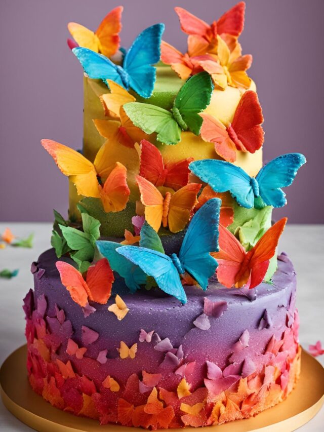 7 Butterfly Cake Designs for a Magical Garden Party