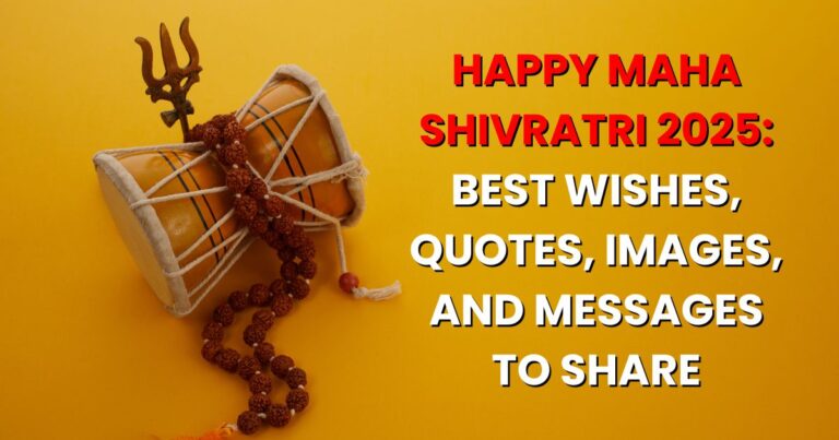 Happy Maha Shivratri 2025: Best Wishes, Quotes, Images, and Messages to ...